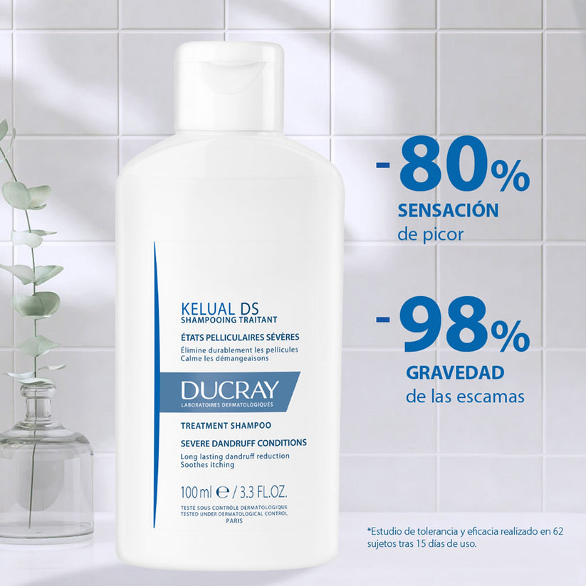 Kelual DS Shampoo Tratamiento Caspa Severa