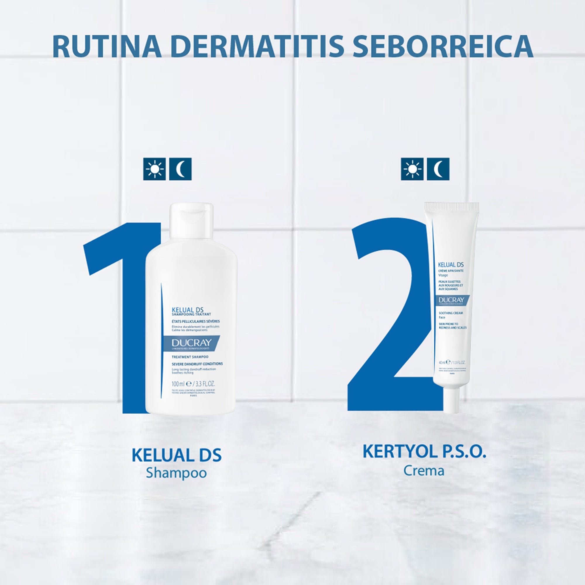 Kelual DS Shampoo Tratamiento Caspa Severa