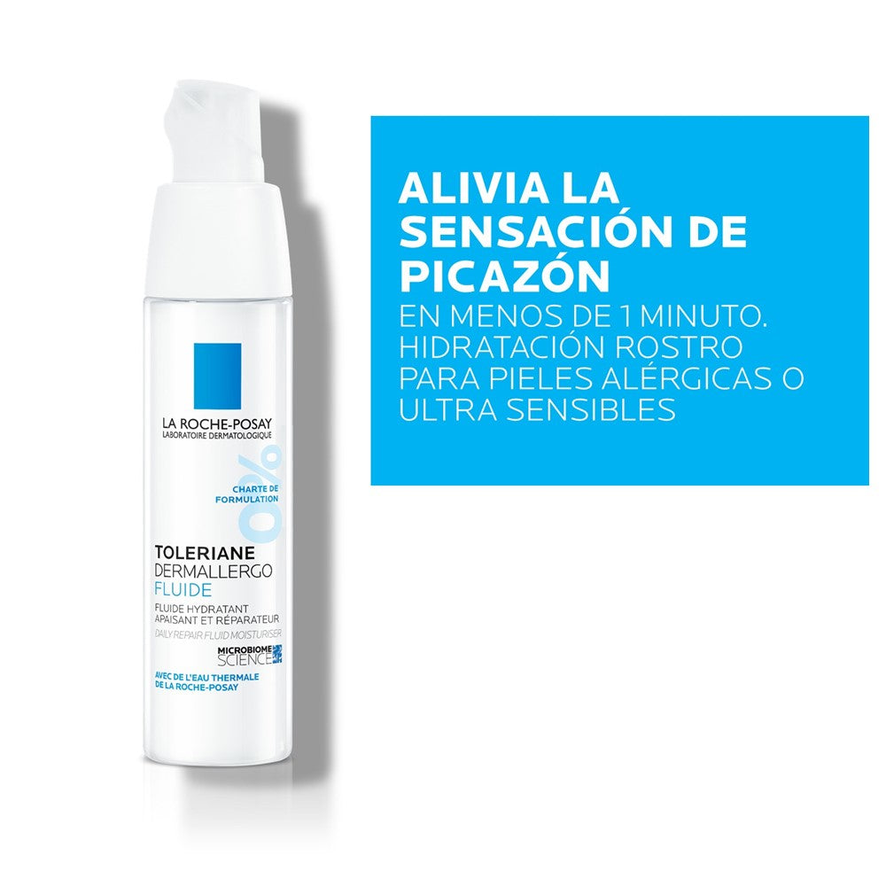 La Roche Posay Toleriane Dermallergo Fluido 40ml – Dermotienda Chile