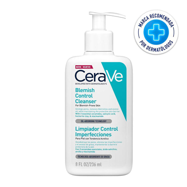 Cerave Limpiador Control Imperfecciones 236ml – Dermotienda Chile
